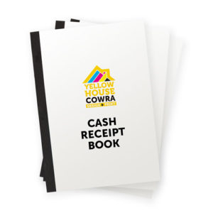 DL Receipt Book Duplicate – Yellow House Cowra